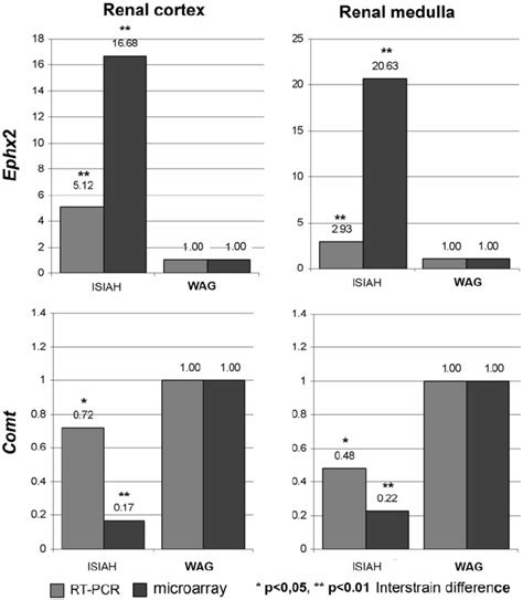 Confirmation Of Microarray Data By Real Time Pcr The Y Axis Represents