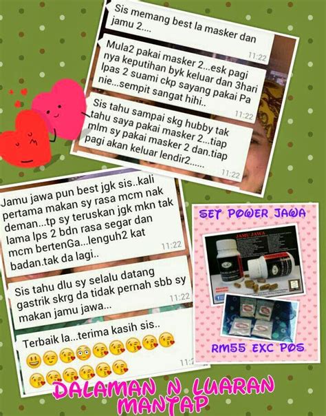 Qaseh Ieja Beauty Testimoni Produk Jamu Jawa By Rostika Kosmetik