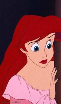 Ariel Angry Once Again Mermaid Cartoon Disney Little Mermaids