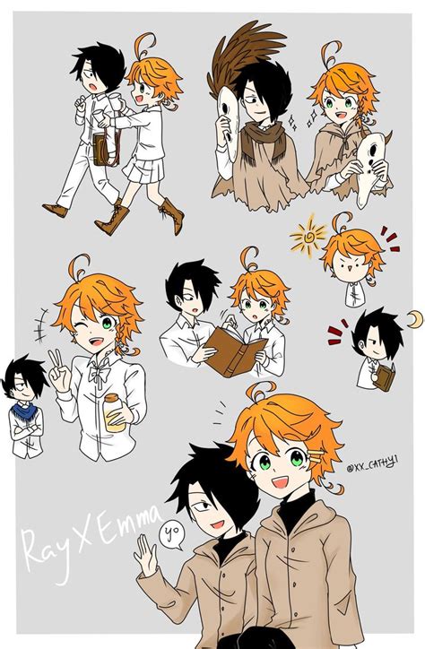 Pin De Yukiharu Marian En Yakusoku No Neverland Anime Enamorados