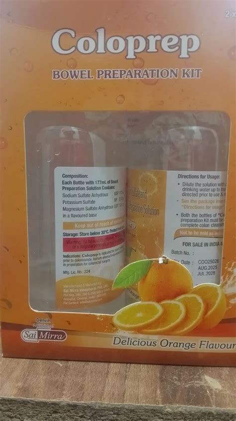 Coloprep Kit At ₹ 4695177ml Mira Road Thane Id 24346856633
