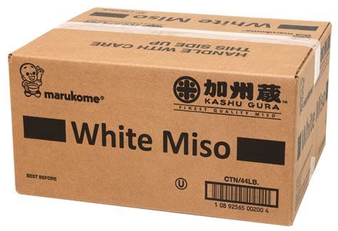 Marukome White Miso 44lb 20kg Products C