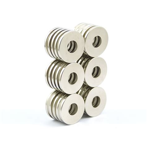 Rare Earth Neodymium Ring Magnets Technical And General Distribution