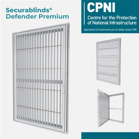 Securablinds® Defender Premium Cpni Rated Security Blinds Abbey Protect