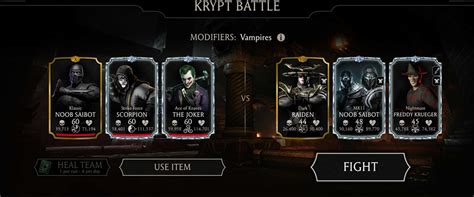 Krypt Guide Mortal Kombat Games Support