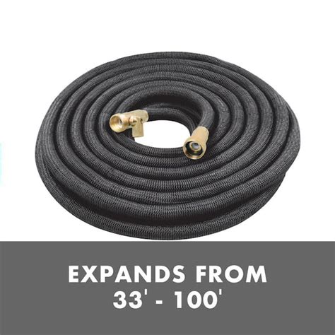 Black Expandable Garden Hose