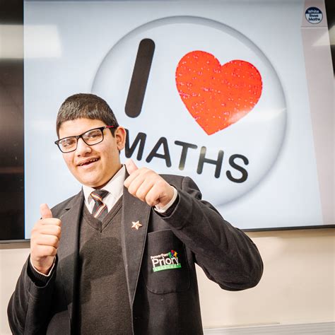 Anna And Umar I Love Maths Because Penwortham Priory Academy