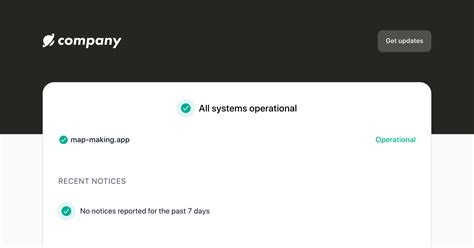 Map Making App Status