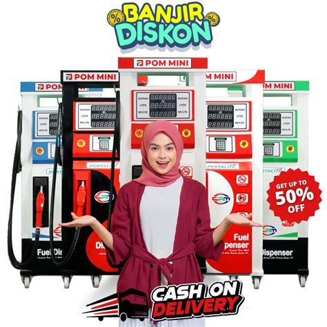 Central Pom Mini Pertamini Digital Murah Diskon 50