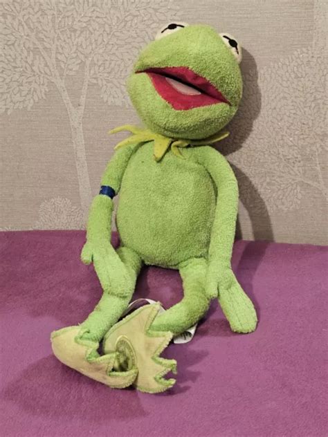 DISNEY STORE MUPPETS Kermit Soft Toy Plush 17” Tall £7.99 - PicClick UK