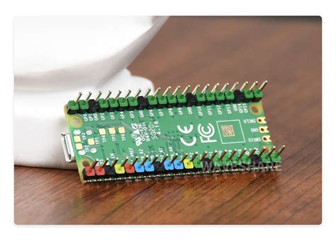 树莓派pico Raspberry Pi Pico 微控制器开发板带彩色排针 基于官方rp2040双核处理器