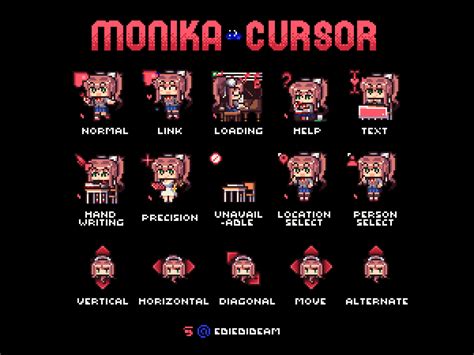 Monika Cursor R Ddlc