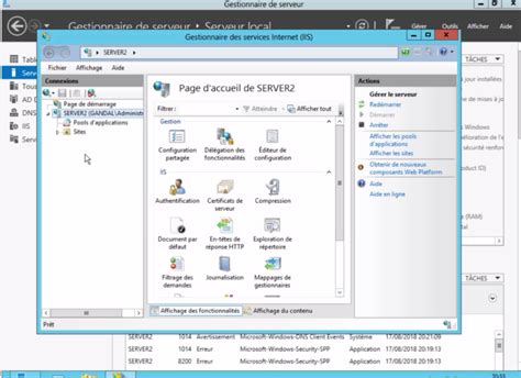 Comment Installer Et Configurer Le Server Web Iis Sous Windows Server 2016 Gandal Smart