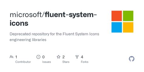 github microsoft fluent system icons deprecated repository for the