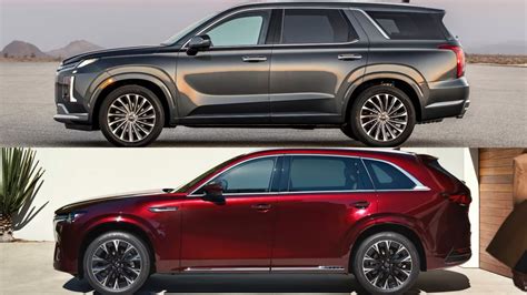 Japan Takes On Korea 2024 Mazda Cx 90 Vs 2023 Hyundai Palisade