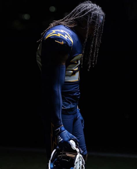 Los Angeles Chargers Navy Color Rush Uniform — Uniswag