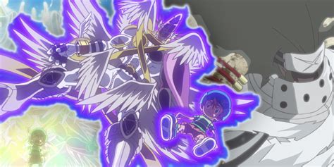 Digimon Adventure 2020 Gives Holy Angemon And Gravimon A Surprise Team Up