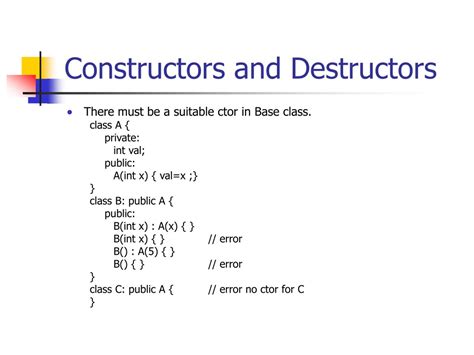 Ppt Derived Classes And Inheritance Powerpoint Presentation Free Download Id9246765