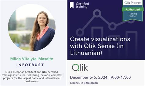 The Infotrust On Linkedin Businessanalyst Qlik Qliktrainings