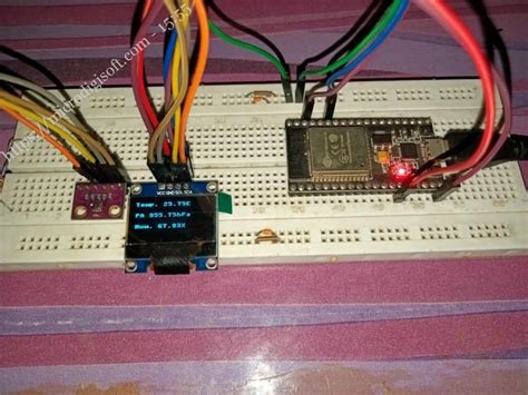Micropython Bme280 And Ssd1306 Oled With Esp32