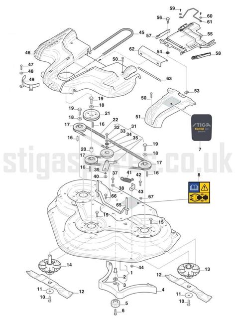 Stiga Park Parts List