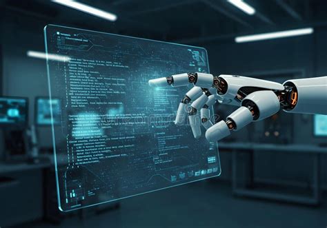 Robotic Arm Coding Stock Illustration Illustration Of Electronic 367955934