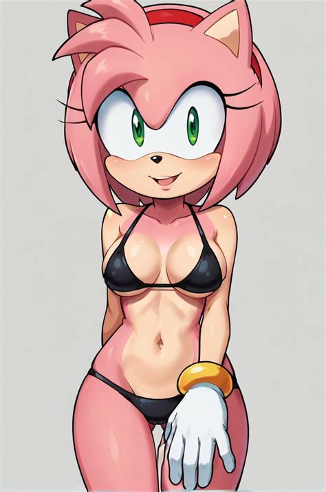 Rule 34 Ai Generated Animal Ears Bikini Black Bikini Breasts