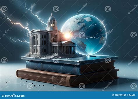 Books And Knowledge Objects Knowledge And Education Concept Stock