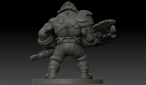 Dota2 Axel 3d Model By Pring