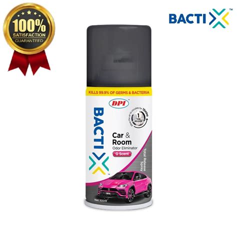 Bacti X Odor Eliminator G Scent 100ml 999 Germs And Bacteria Tested And Approved By Sirim