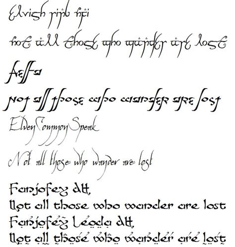 Elvish Love Quotes Quotesgram