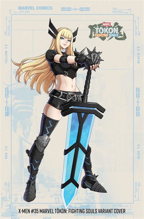 Magik Render From X Men 35 Marvel TŌkon Fighting Souls Variant Cover