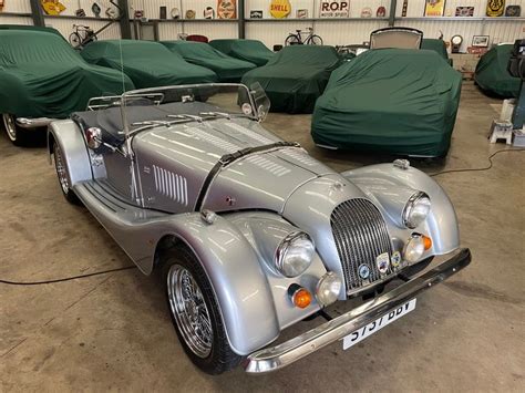 1998 Morgan Plus 8 Blue Manual 5 Speed Right Hand Drive In United