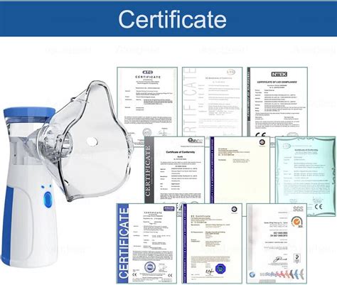 Generic Portable Ultrasonic Mesh Nebulizer Machine For Asthma Cold