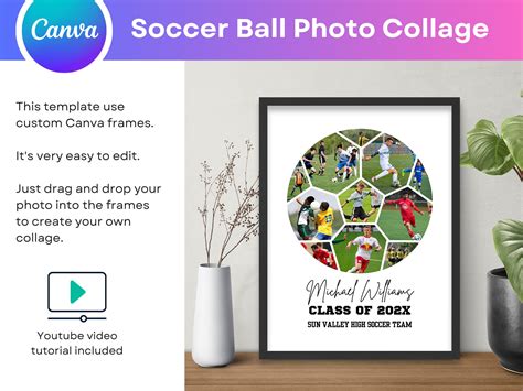 Soccer Ball Photo Collage At James Farris Blog