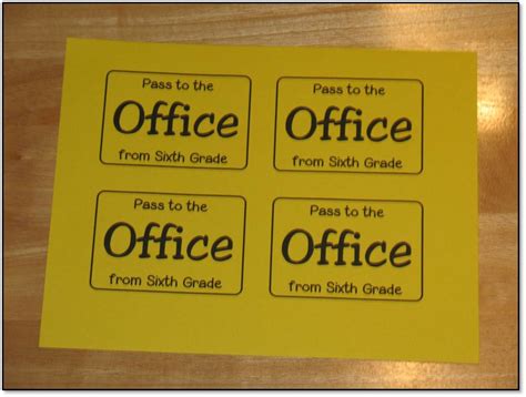 Finding Joy In 6th Grade 28th Day Hands Free Passes