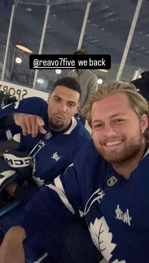 Ryan Reaves William Nylander In 2025 William Nylander Toronto Maple Leafs Hockey Maple