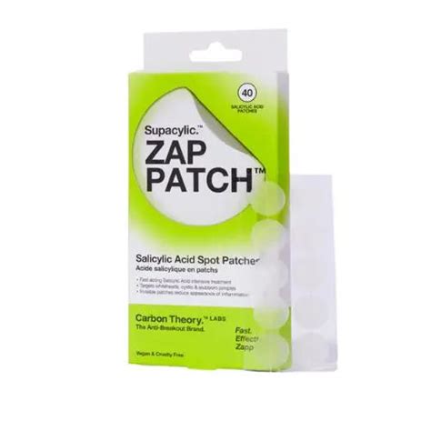 Buy Carbon Theory Salicylic Acid Zap Patch 40 Patches Online Boozyshop