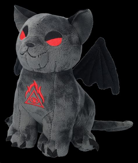Plush Figurine Gothic Vampire Cat