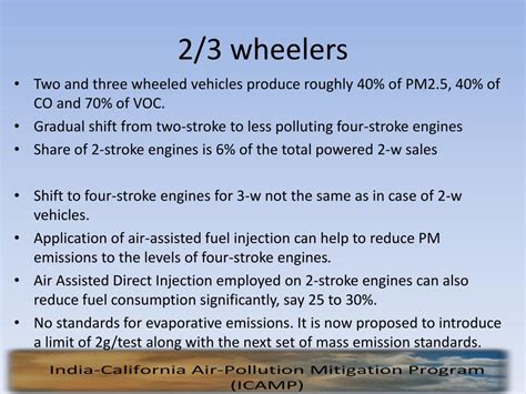 Ppt Advancing Air Quality Strategies For Reducing Pollution In India