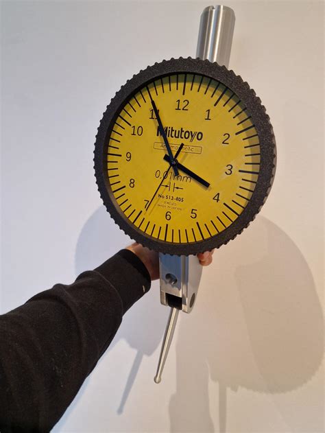 Wall Clock Mitutoyo Lever Indicator Etsy