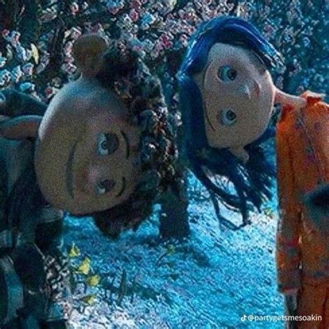 Coraline And Wybie Personagens Do Tim Burton Filme Coraline Texto
