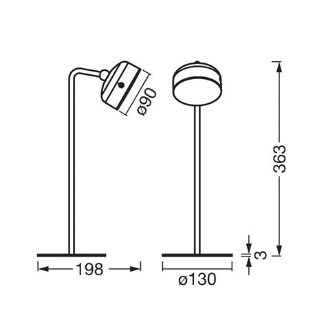 Osram Led Rechargeable Torch Decor Helper Gadget White Touch Dimmer Uk