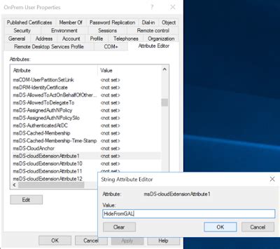 How To Hide Users From GAL If They Are AD Connect Synchronized