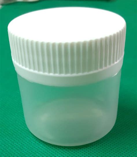 Pot Sputum Tutup Putih