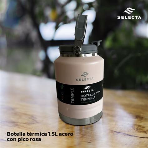 Tupi Sa Botella Termica 15l Acero Con Pico Rosa