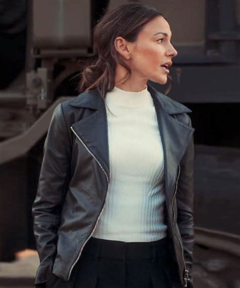 Fool Me Once Maya Stern Leather Jacket The Movie Fashion