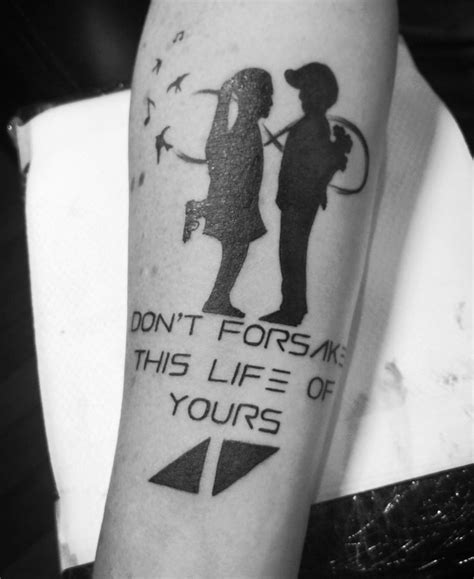 My Avicii Tattoo Banksy The Nights Edm Suicidezero Bläckbyrån