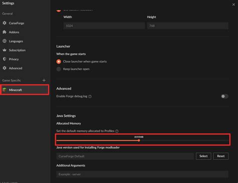 How To Allocate More Ram To Minecraft Launchers General