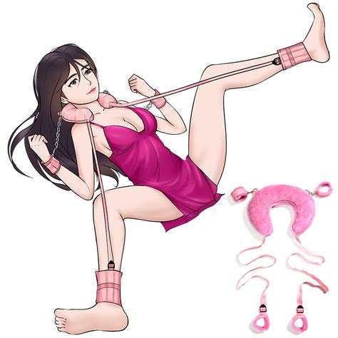 Sex Position Restraint With Neck Cushion Pink Allureluv